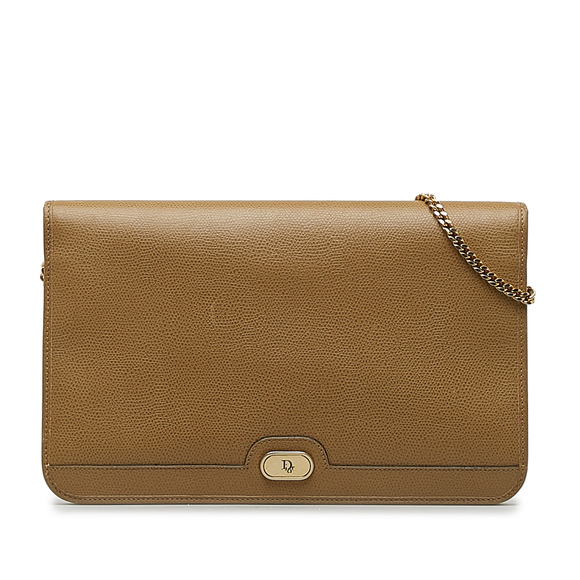 Dior | Bags | Preloved Dior Leather Chain Crossbody | Poshmark